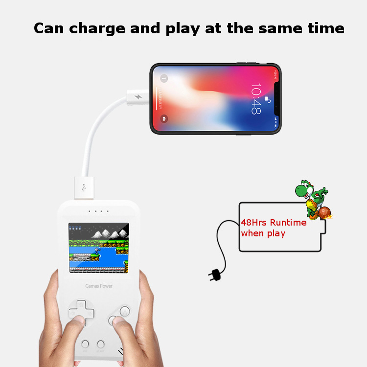 Xanes GP1 - A 8000 mAh USB Power Bank With Built-In Game Boy