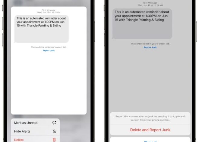 How to Undo Junk Text on iPhone