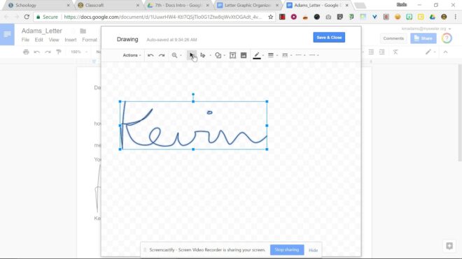 How to Draw and Sign Documents in Google Docs